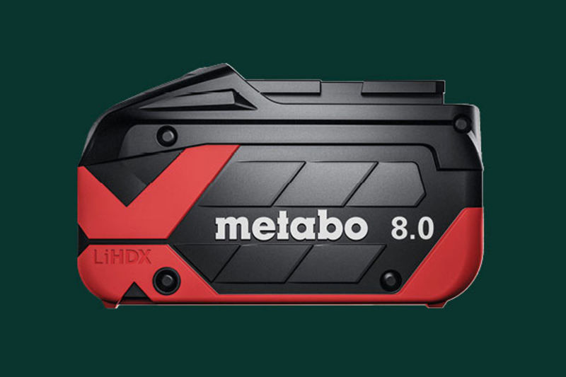 Metabo LiHDX: Nowe akumulatory Metabo 18V typu tabless