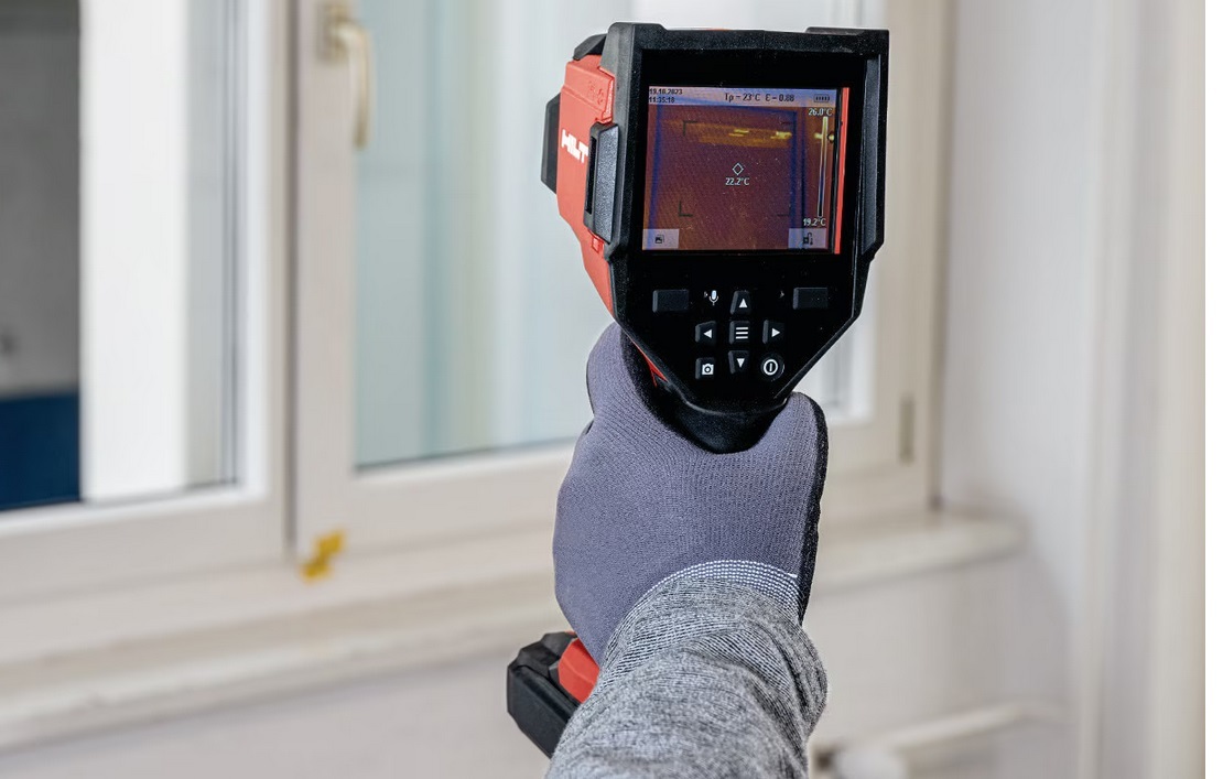 Pierwsza kamera termowizyjna Hilti PT-C