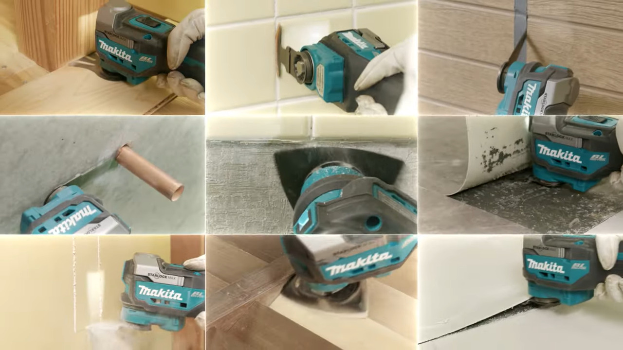 Makita TM001G: Nowe narzędzie wielofunkcyjne Makita XGT